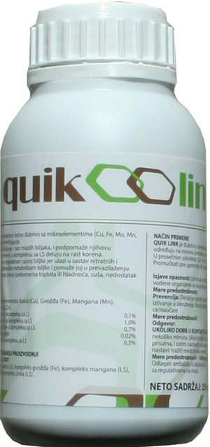 QUIK-LINK - biostimulator sa aminokiselinama i ME za fertigaciju