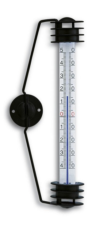 Termometar - prozorski, metalni držač (crni,beli) 14.6000