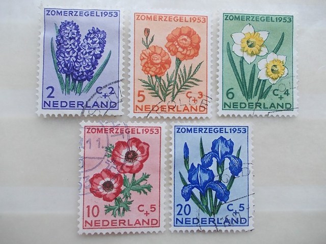 NEDERLAND 1953 KOMPLET SERIJA