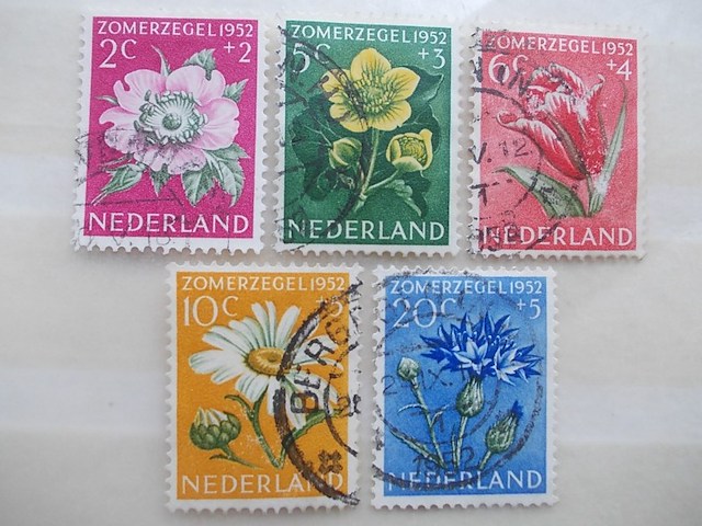 NEDERLAND 1952 KOMPLET SERIJA