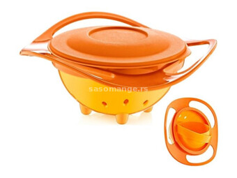 Babyjem činija za hranjenje 360- orange ( 92-43508 )