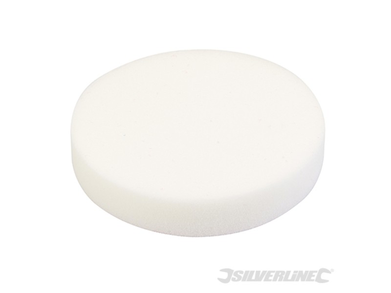 Navlaka za poliranje sundjer, tvrda 180 mm, bela