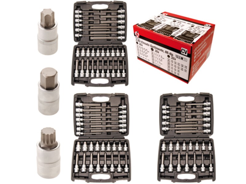 Set nasadnih bitova Imbus+TX+XZN 1/2", 88 delova