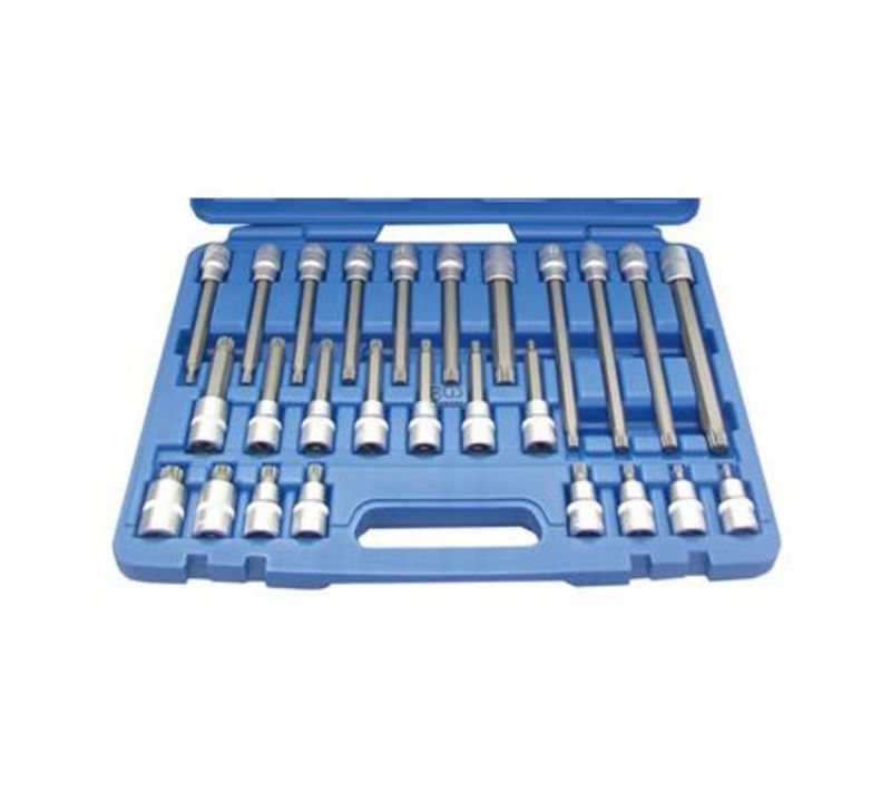 Set bitova nasadnih Spline 26-delni 1/2"