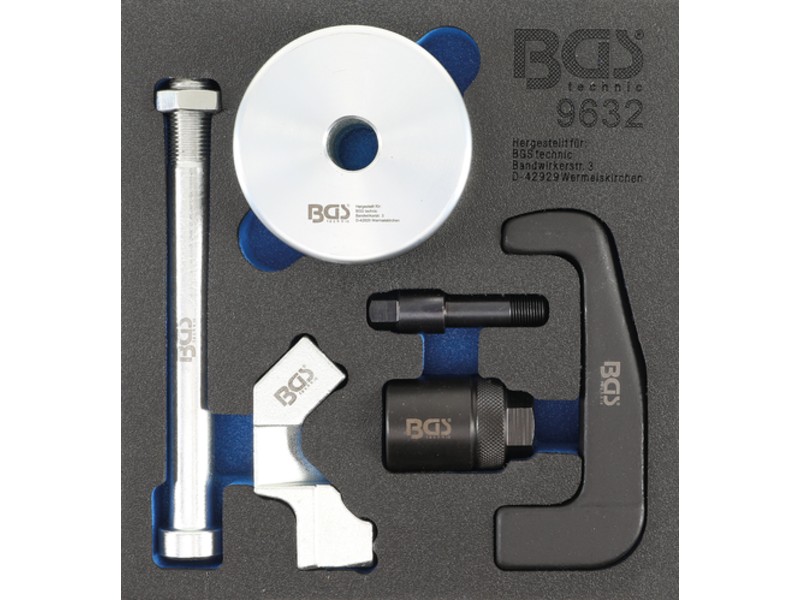 Skidač dizelskih injektora, za injektore Bosch CDI, 6-delni