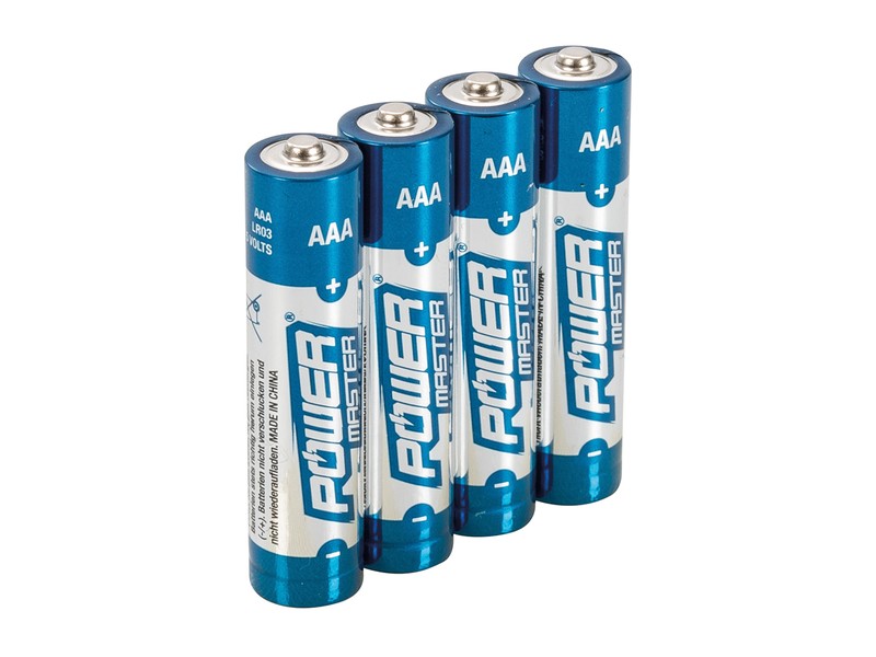 AAA-Super-Alkali-Baterije, LR03, 4er-Pckg. 4er-Pckg.