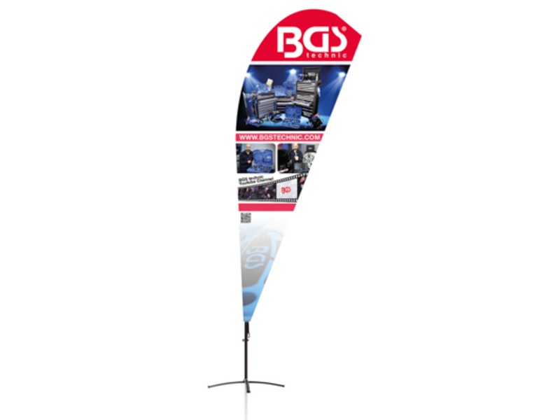 BGS® Zastava 3 272 x 90 cm