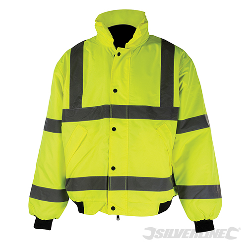 Jakna Hi-Vis Bomber, Klasa 3, L 100-108cm (39-42")