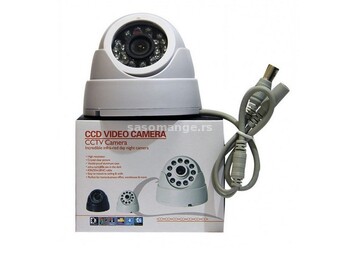 CCD video camera 24led - dan i noc- BELA
