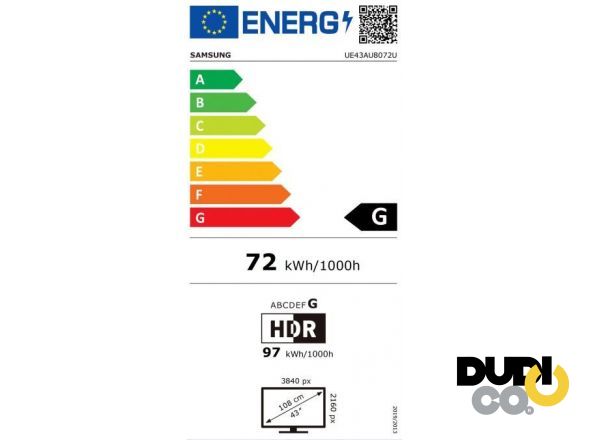 SAMSUNG 43BU8072UXXH 4K SMART Televizor