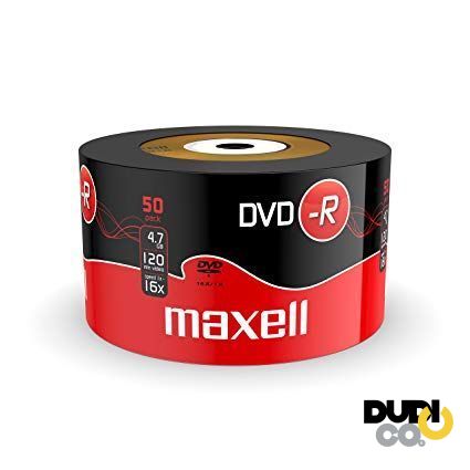 Maxell dvd 16x economic 50s DVD-R 4.7gb