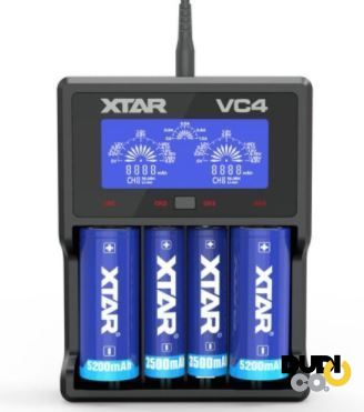 XTAR VC4 UNIVERZALNI Punjač za baterije