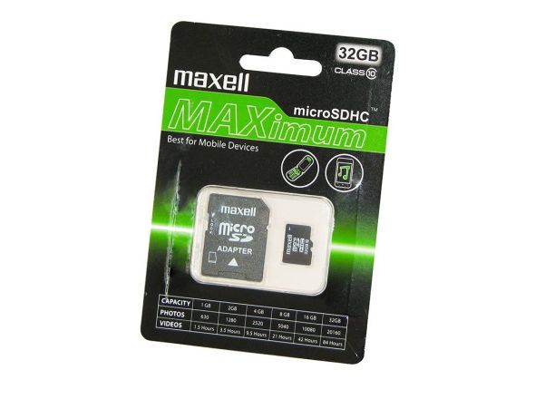 Maxell micro SDHC 32GB class 10