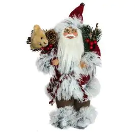 Deda Mraz 30cm Deco Santa crveno-beli