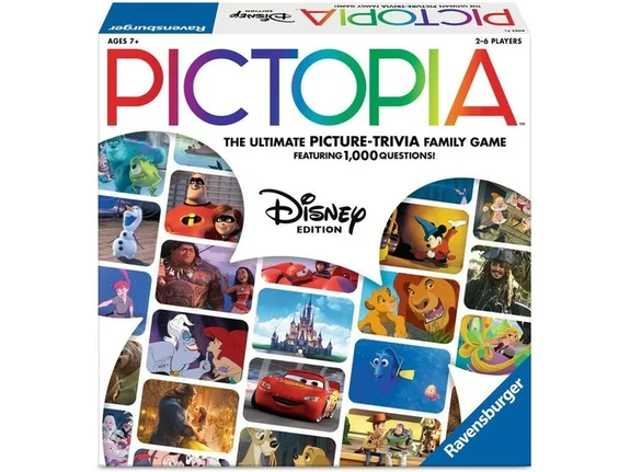 Ravensburger Društvena igra Pictopia, diznijeva igra sa slikama RA26292