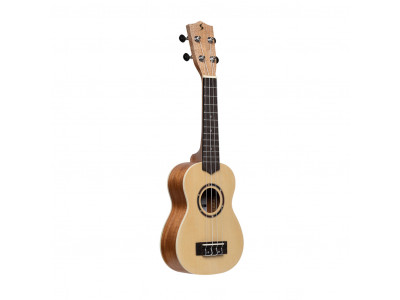Stagg UC 30 SPRUCE
Traditional concert ukulele with spruce top and black nylon bag
- Top: Spruce
- Back and sides: Sapele
- Neck: Mahogany
- Fingerboard: Composite walnut
- Inserts: ABS dots
- S...