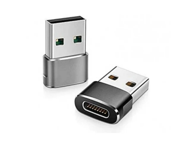 Fast Asia (OST05476) adapter USB A (muški) na TIP C (ženski) crni