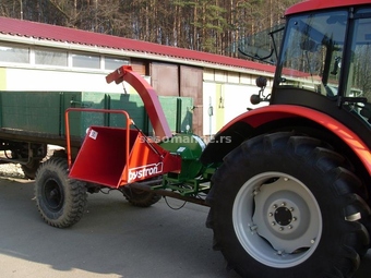 Prodaja seckalica za drvo BYSTRON - WOOD BLOCK CHIPPERS - PIRANA LONGA WITH TROLLEY CONNECTION