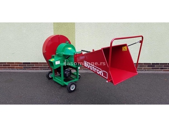 Prodaja seckalica za drvo BYSTRON - WOOD BLOCK CHIPPERS - PIRANA LONGA 4 kw