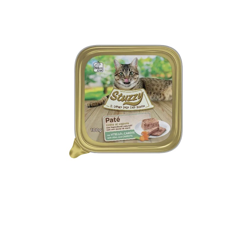 Stuzzy Pate Cat pašteta teletina i šargarepa 100g