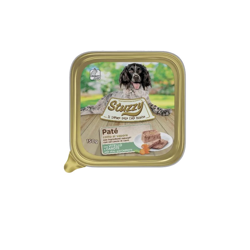 Stuzzy Pate Dog pašteta teletina i šargarepa150g