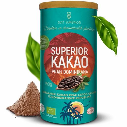 KAKAO PRAH DOMINIKANA ORGANIC JUST SUPERIOR 150G