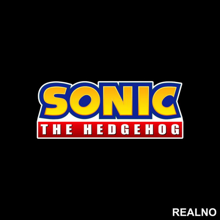 LOGO - SONIC - NALEPNICA