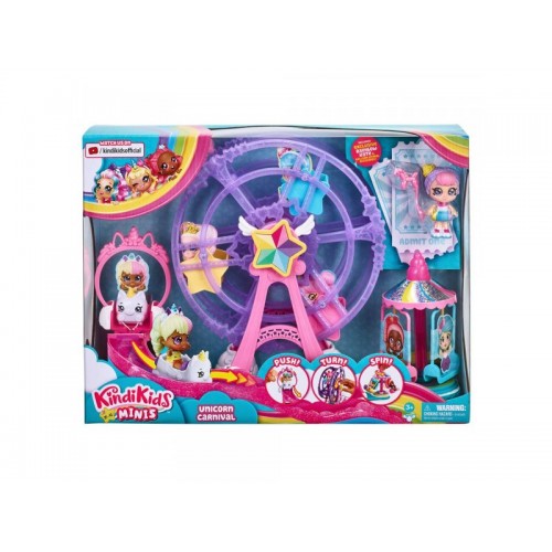 Kindi kids minies unicorn carneval playset