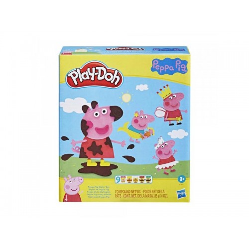 Play-doh peppa pig set