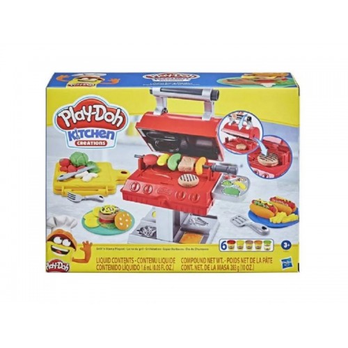 Play-doh grill n stamp playset