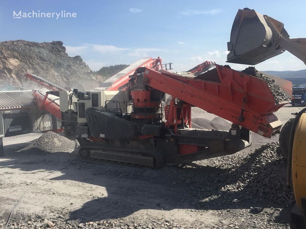 Sandvik QH331 Mobile Crushing Plant mobilna postrojenje za drobljenje