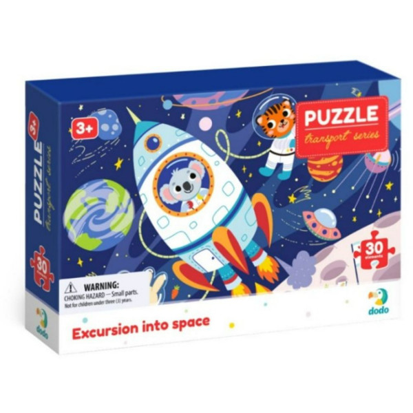 Dodo puzzle ekskurzija u svemir, 30 komada