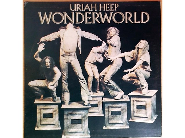 LP URIAH HEEP - Wonderworld (1974) Italy, PERFEKTNA
