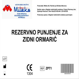 Ormarić – kaseta za prvu pomoć komplet sa punjenjem ZPT1 – 20 zaposlenih