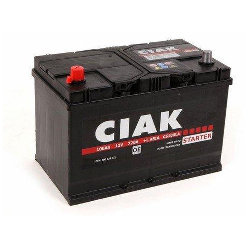 Akumulator CIAK Starter Asia 12 V 100 Ah +L