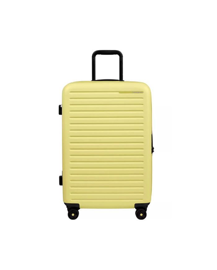 KOFER STACKD-SPINNER 68/25 PASTEL YELLOW TROLLEY Samsonite