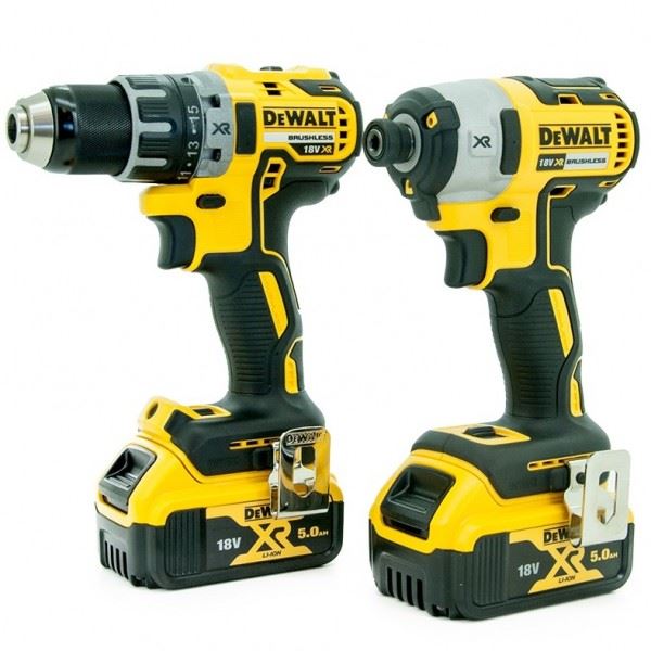 DeWalt DCK268P2T set aku alata 2×5.0Ah, DCD791 + DCF887