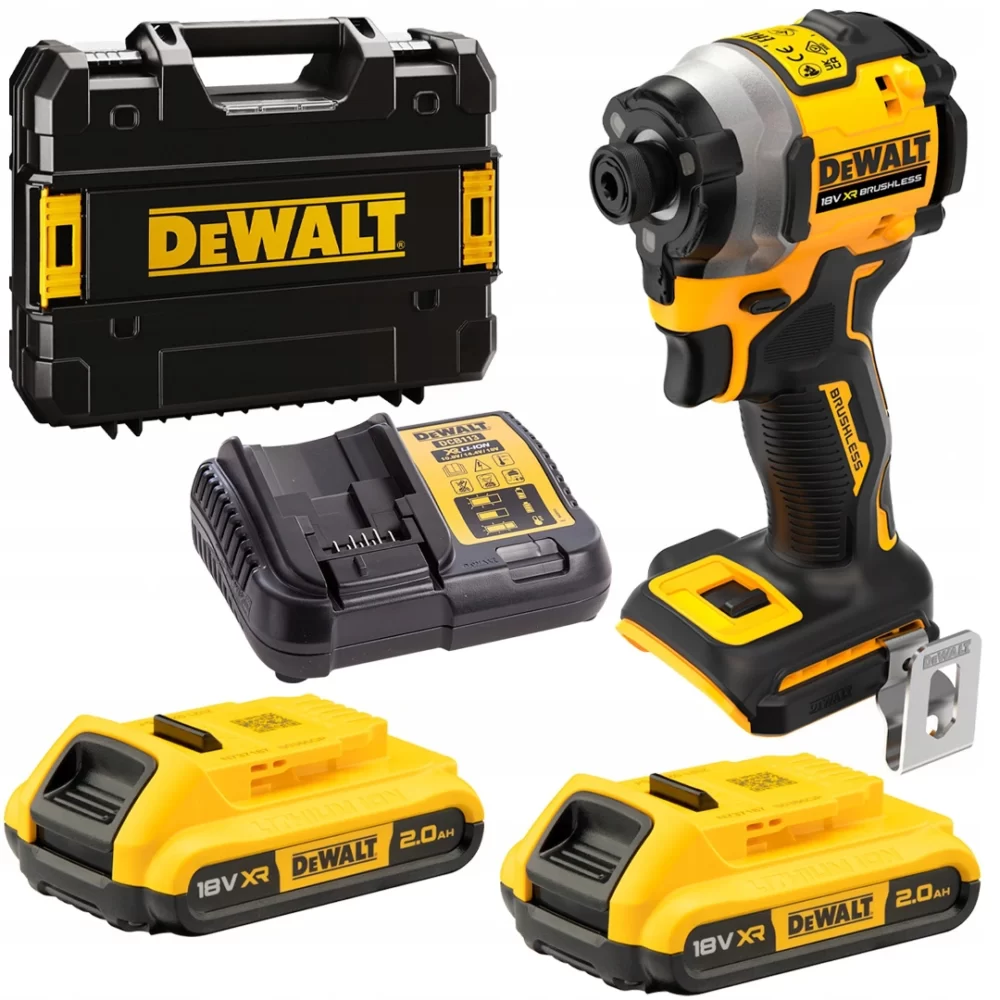 DeWalt DCF850D2T Akumulatorski udarni odvijač 18V 2×2.0Ah