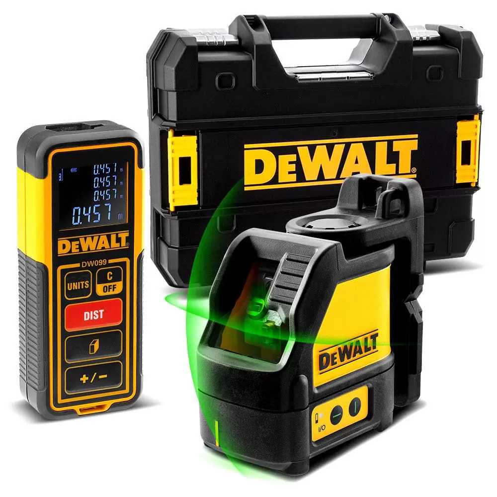 DeWalt DW0889CG Set laser krstasti zeleni sa daljinometrom