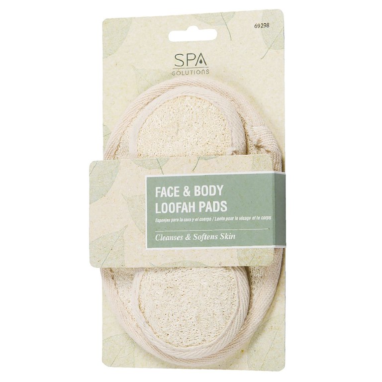 Set sunđera za čišćenje lica i tela CALA Loofah Pads 69298