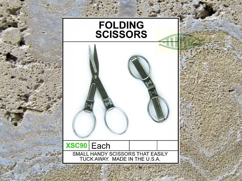 Anglers Image Folding Scissors