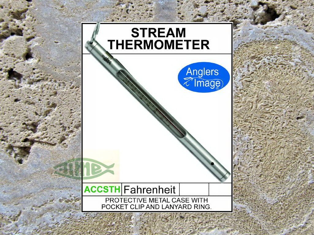 Anglers Image Stream Thermometer