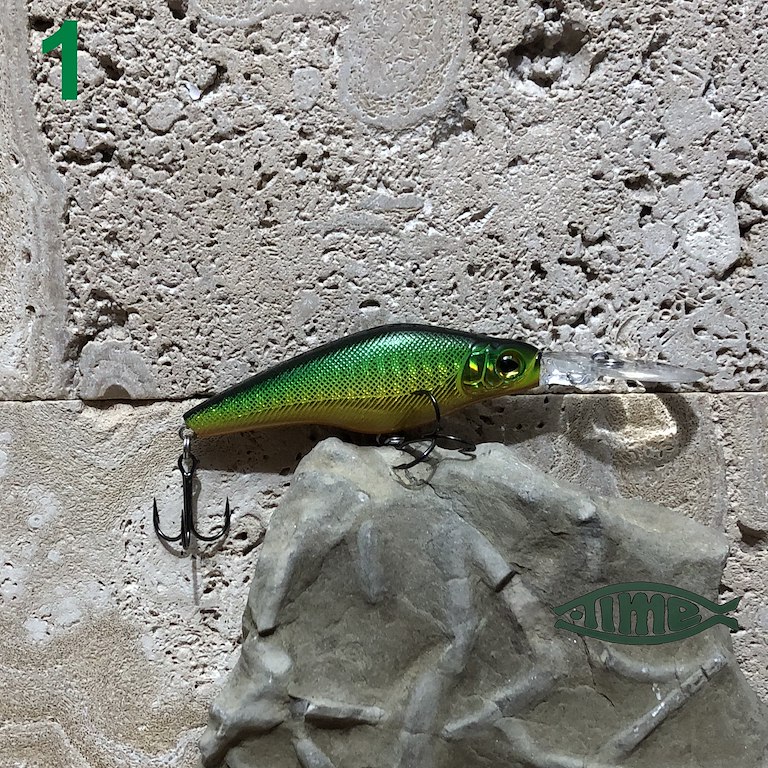 BUCKEL MINNOW WOBBLER REFLEKTIEREND 75MM