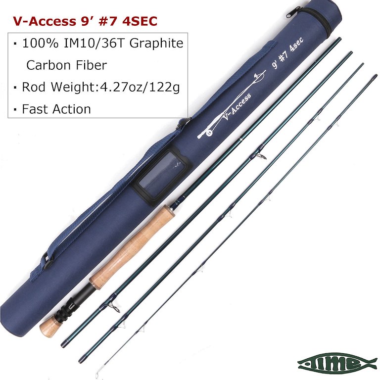 Fly Fishing Rod V Access 9" #7 4 psc