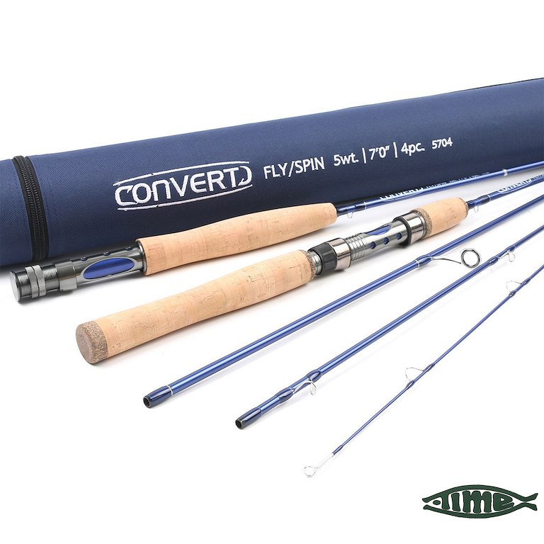 Fly/Spin Fishing Rod Convert