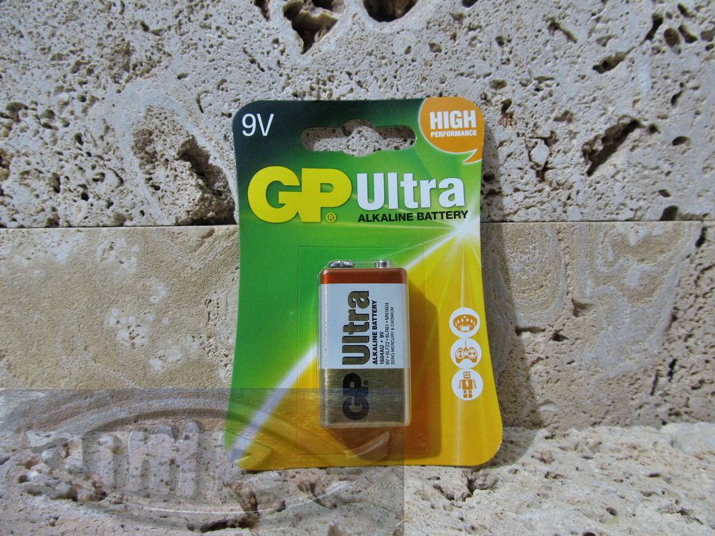 GP ULTRA ALKALINE BATTERY 9V