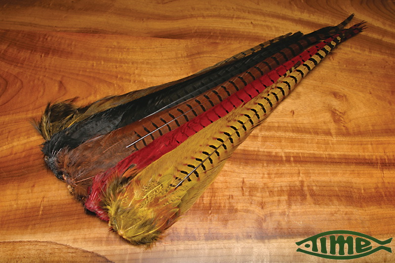 Hareline Ringneck Pheasant Complete Tail Clumps