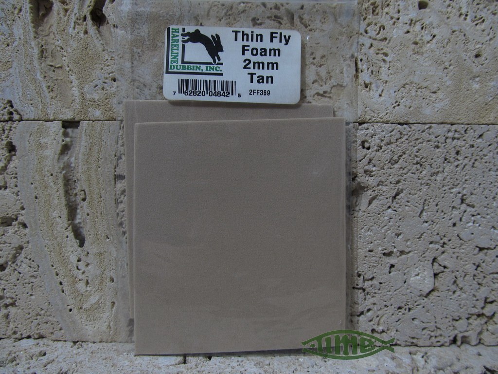 Hareline Thin Fly Foam 2mm