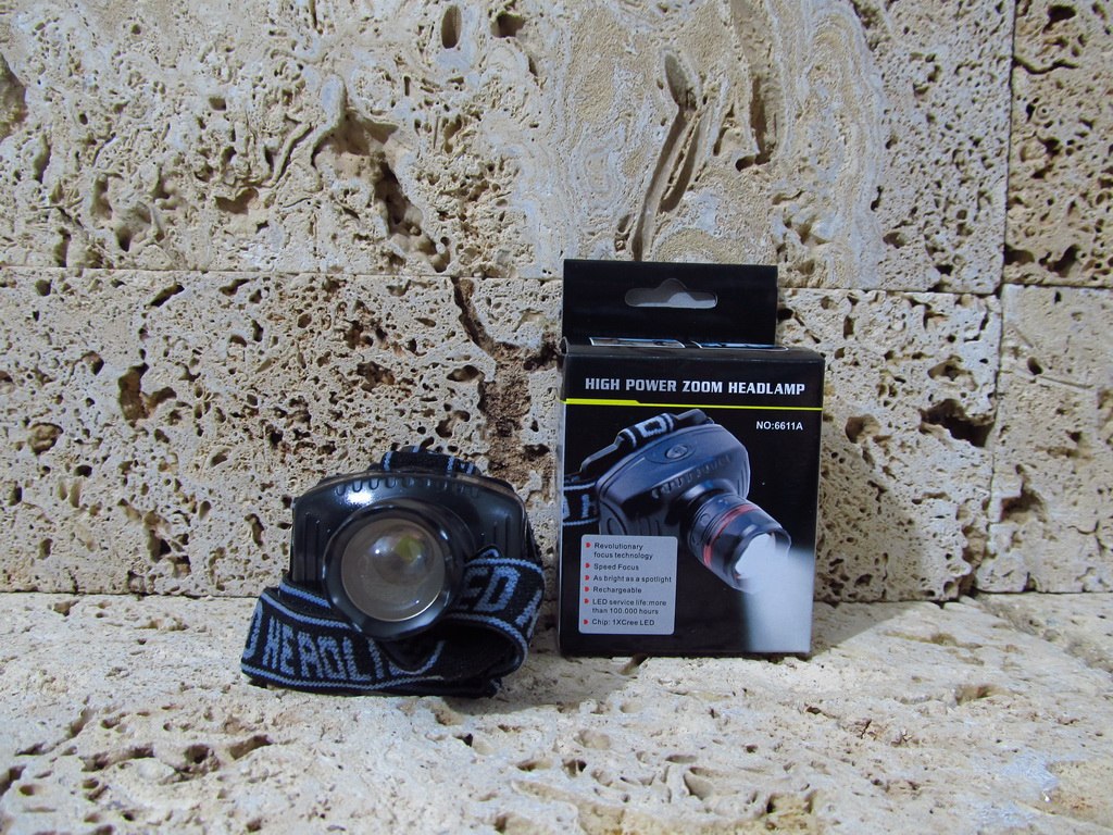 High power zoom headlamp