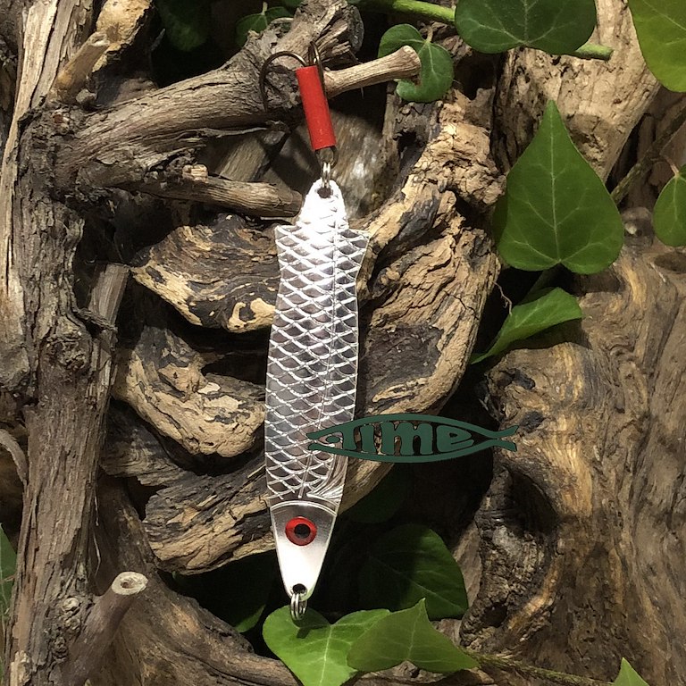 IDRA RECICKA RIBICA 9CM SREBRO TROKRAKA